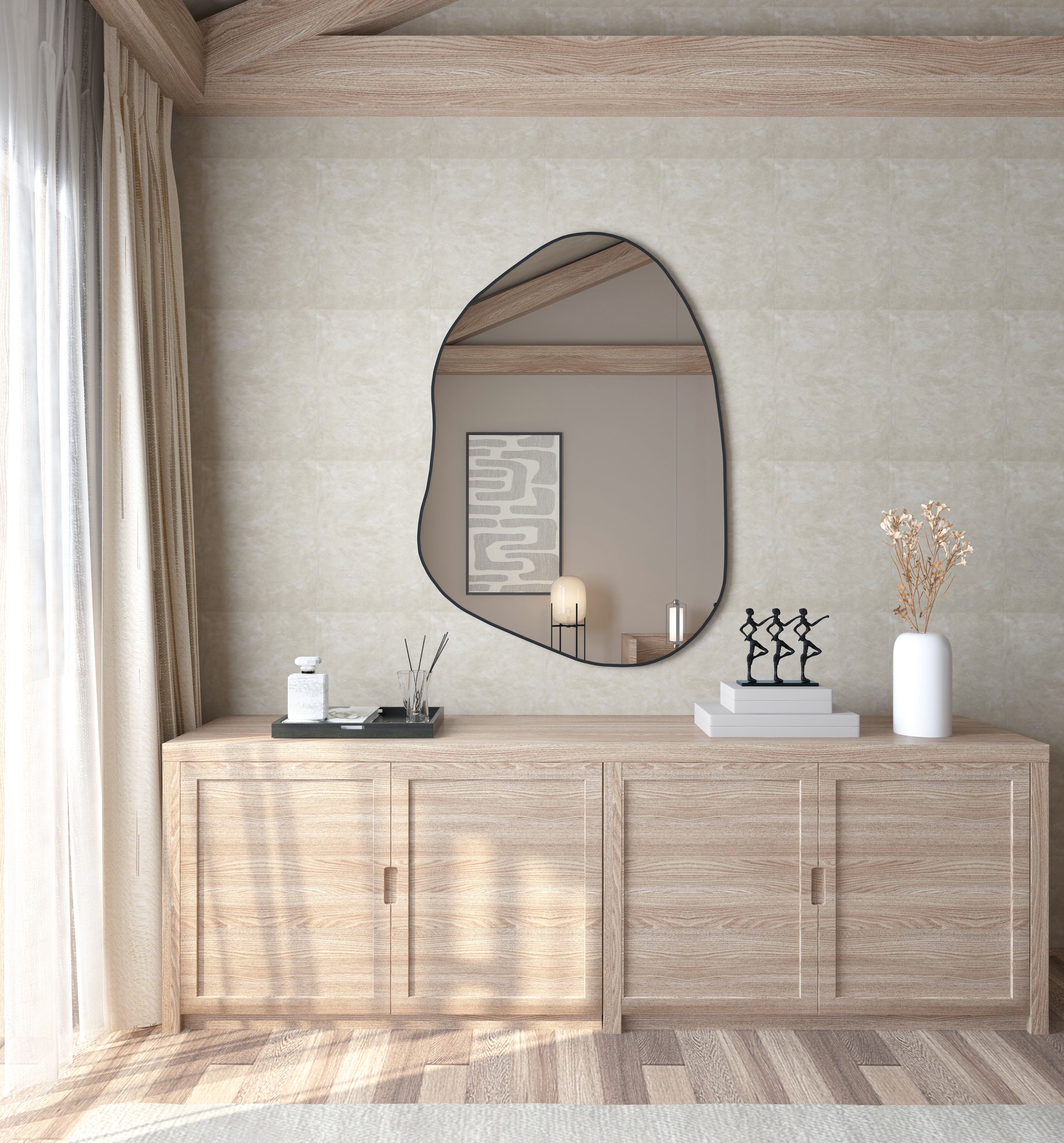 Console Table Mirrors | Alpken: Irregular and Unique Custom Mirrors
